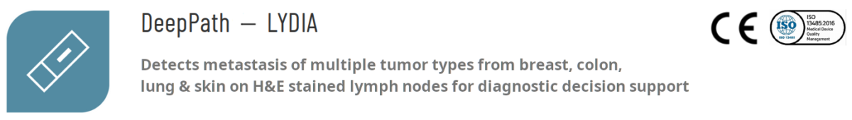 DeepPath™ – LYDIA: AI-Powered Metastasis Detection and Cancer Staging in Lymph Nodes